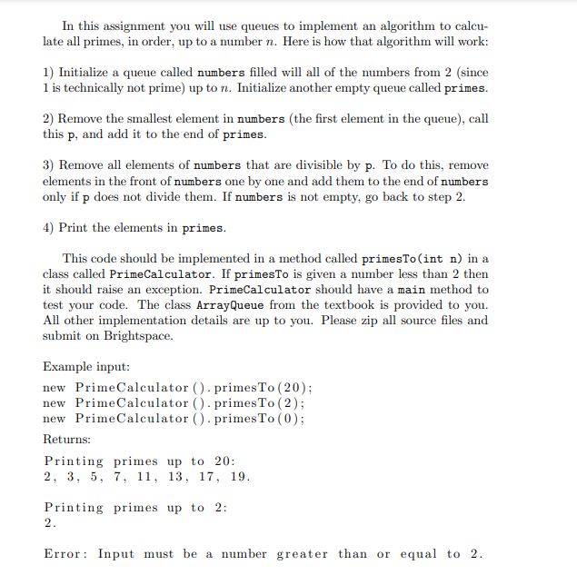 Solved public interface Queue〈E> \{ // Returns the number of | Chegg.com