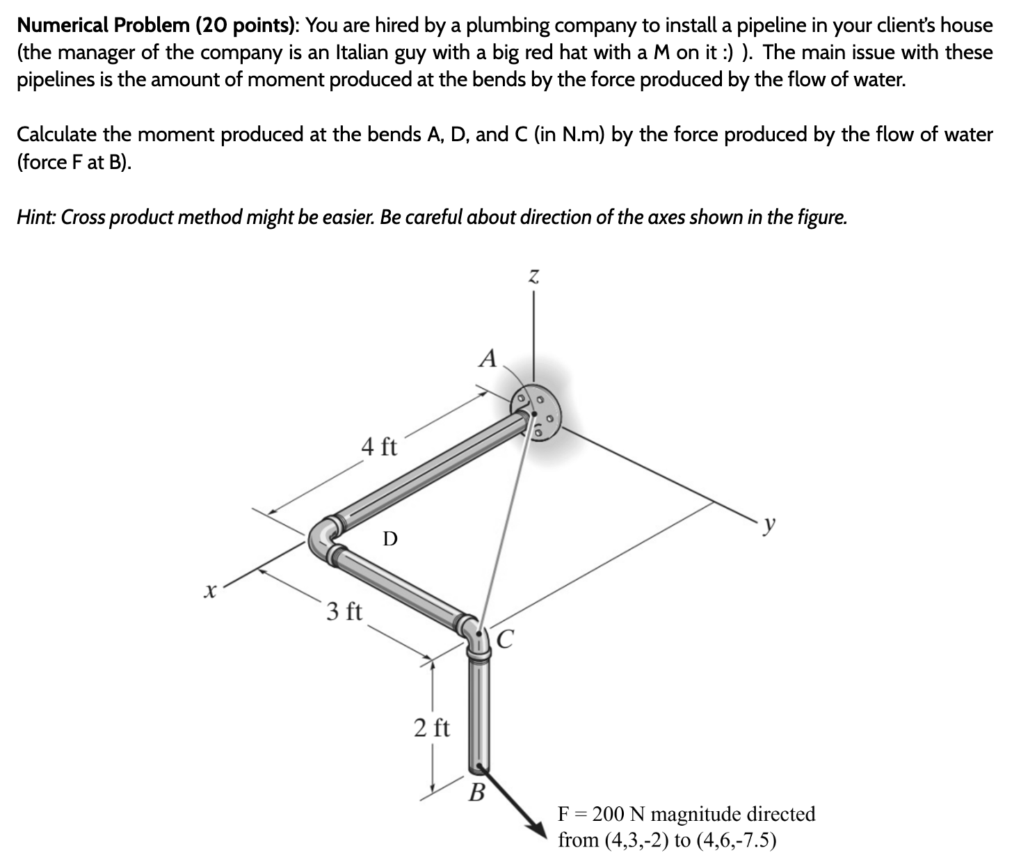 Solved Numerical Problem (20 ﻿points): You are hired by a | Chegg.com