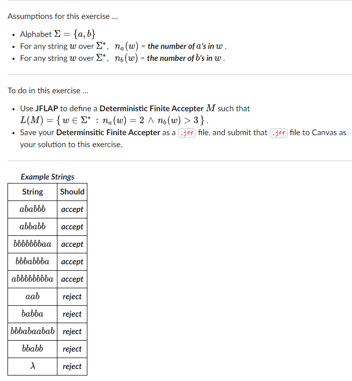 Solved I need the Deterministic Finite Accepter of this, I | Chegg.com