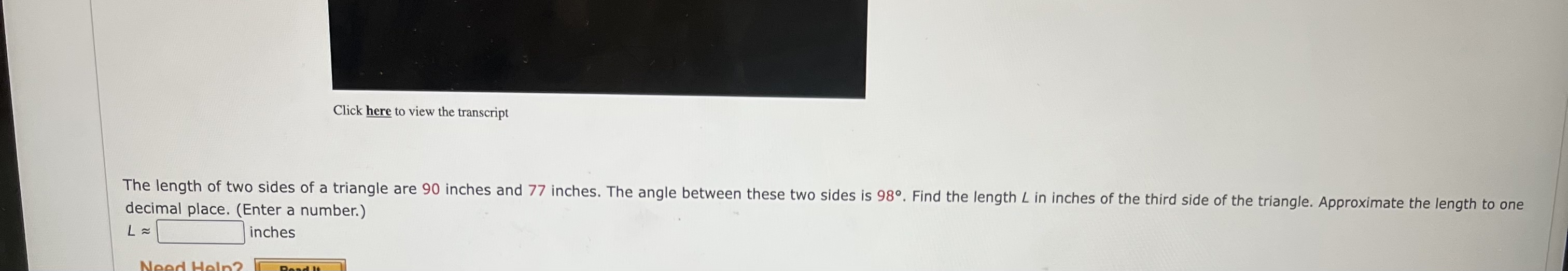 Solved Click here to view the transcript decimal place. | Chegg.com