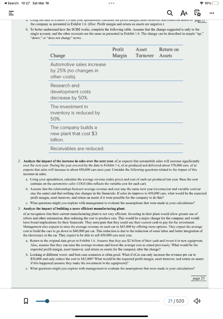 Solved The information shown in Exhibit 1.6 is typical of | Chegg.com