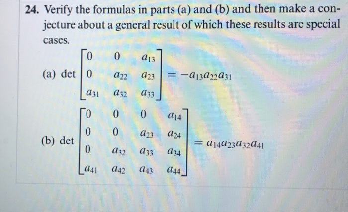 Solved 24. Verify the formulas in parts (a) and (b) and then | Chegg.com