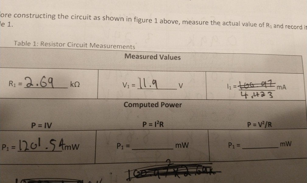 Solved ore constructing the circuit as shown in figure 1 | Chegg.com