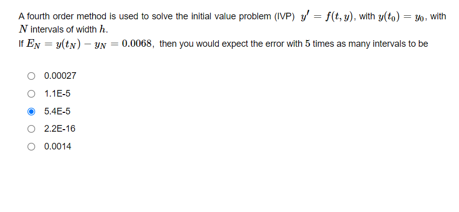 Solved Cosider the second order initial value problem | Chegg.com