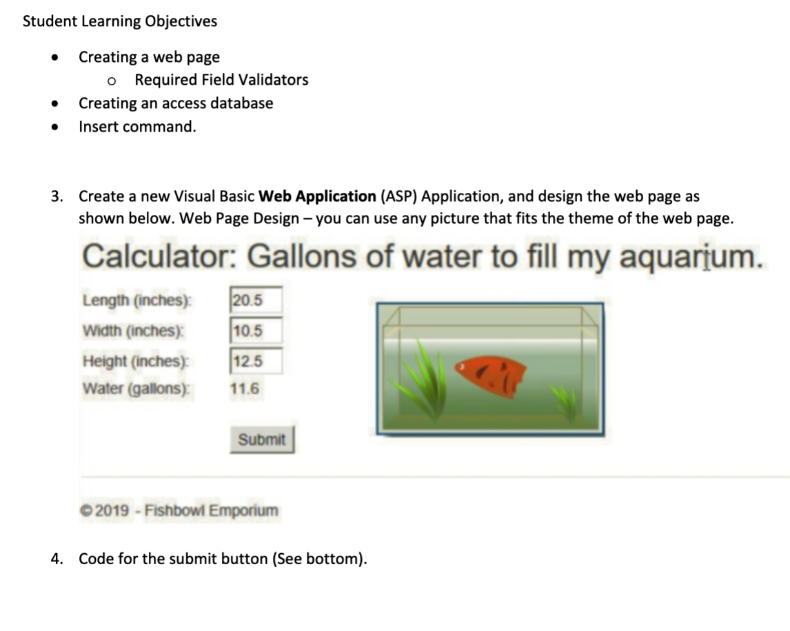 Solved tudent Learning Objectives - Creating a web page ० | Chegg.com