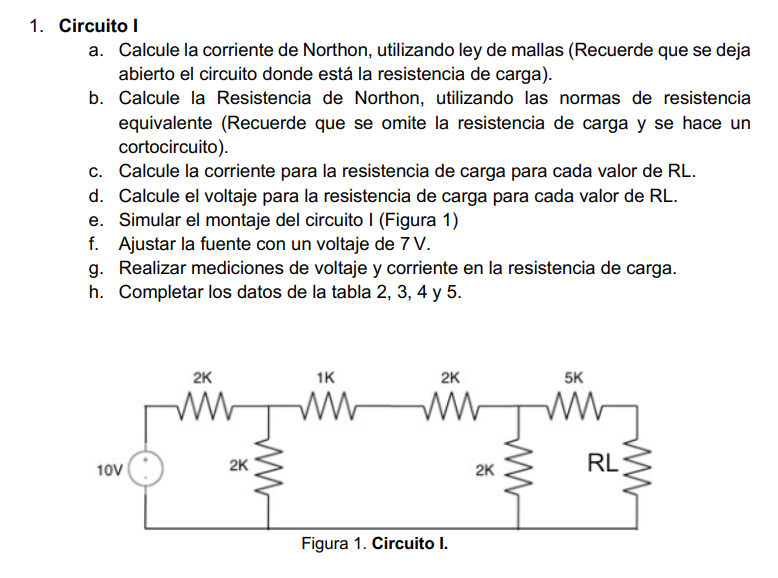 Solved Circuito Ia. ﻿Calcule la corriente de Northon, | Chegg.com