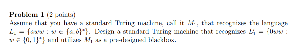 Solved Problem 1 (2 points) Assume that you have a standard | Chegg.com