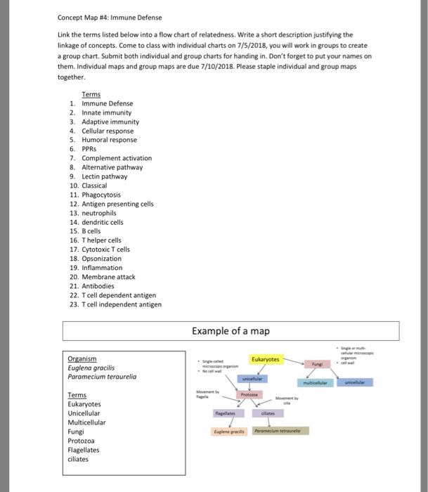 Innate Immunity Concept Map
