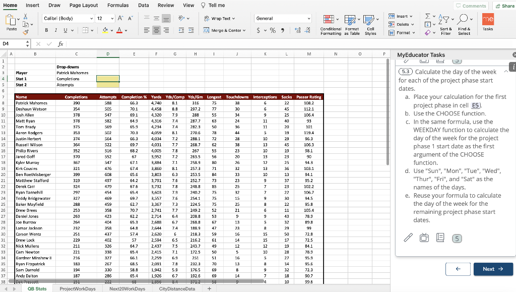 Solved (5.3) Calculate the day of the week for each of the | Chegg.com