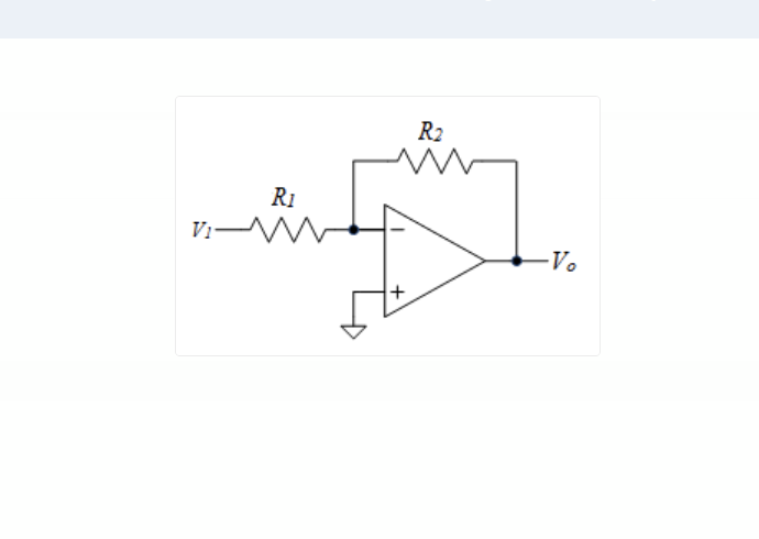 Solved Design an inverting amplifier with a gain of -15 and | Chegg.com