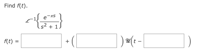 Solved Use the Laplace transform and the procedure outlined | Chegg.com