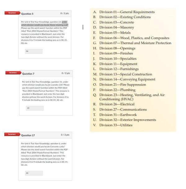 Solved Question 5 - under which division would you locate | Chegg.com