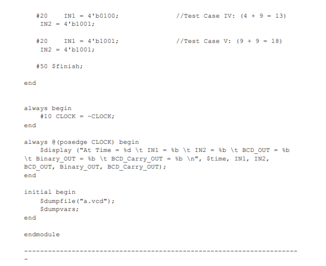Solved Design a BCD Adder that takes 2 4-bit BCD format | Chegg.com