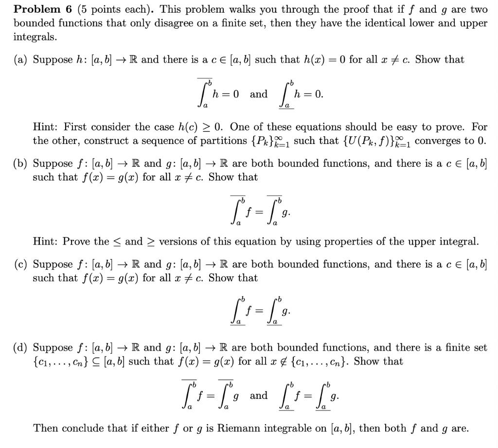 Solved Problem 6 5 Points Each This Problem Walks You 