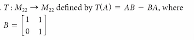 Solved Find bases for the kernel and range of the linear | Chegg.com
