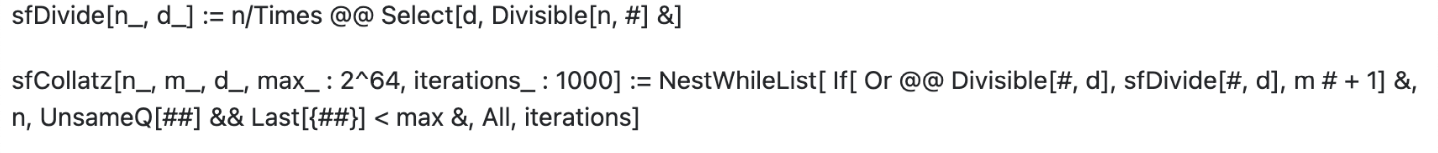 Solved Hello, this is a code (Collatz Conjecture) I wrote | Chegg.com