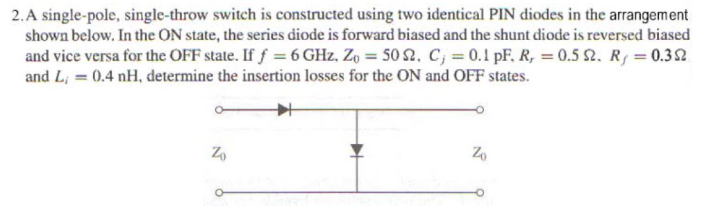 Solved 2. A single-pole, single-throw switch is constructed | Chegg.com