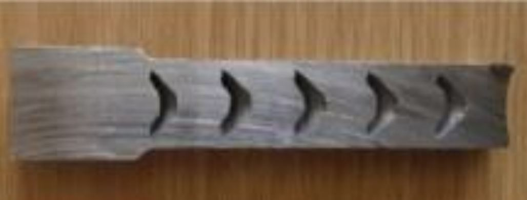 Solved 5. An extruded product has the below defect (chevron | Chegg.com