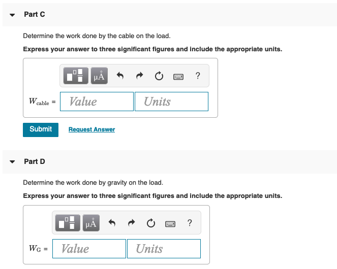Solved A 285-kg load is lifted 24.0 m vertically with an | Chegg.com