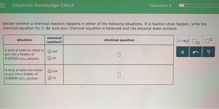 Solved Objective Knowledge Check Question 3 Decide whether a | Chegg.com