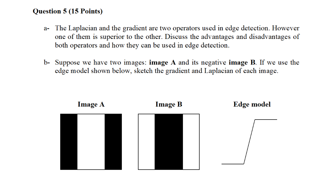 Solved Question 5 (15 Points) a- The Laplacian and the | Chegg.com Solved Question 5 (15 Points) a- The Laplacian and the | Chegg.com