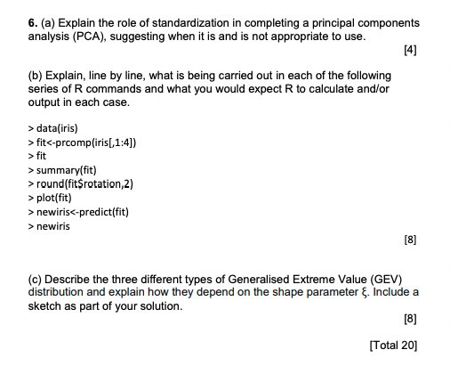 Solved (b) Explain, line by line, what is being carried out | Chegg.com