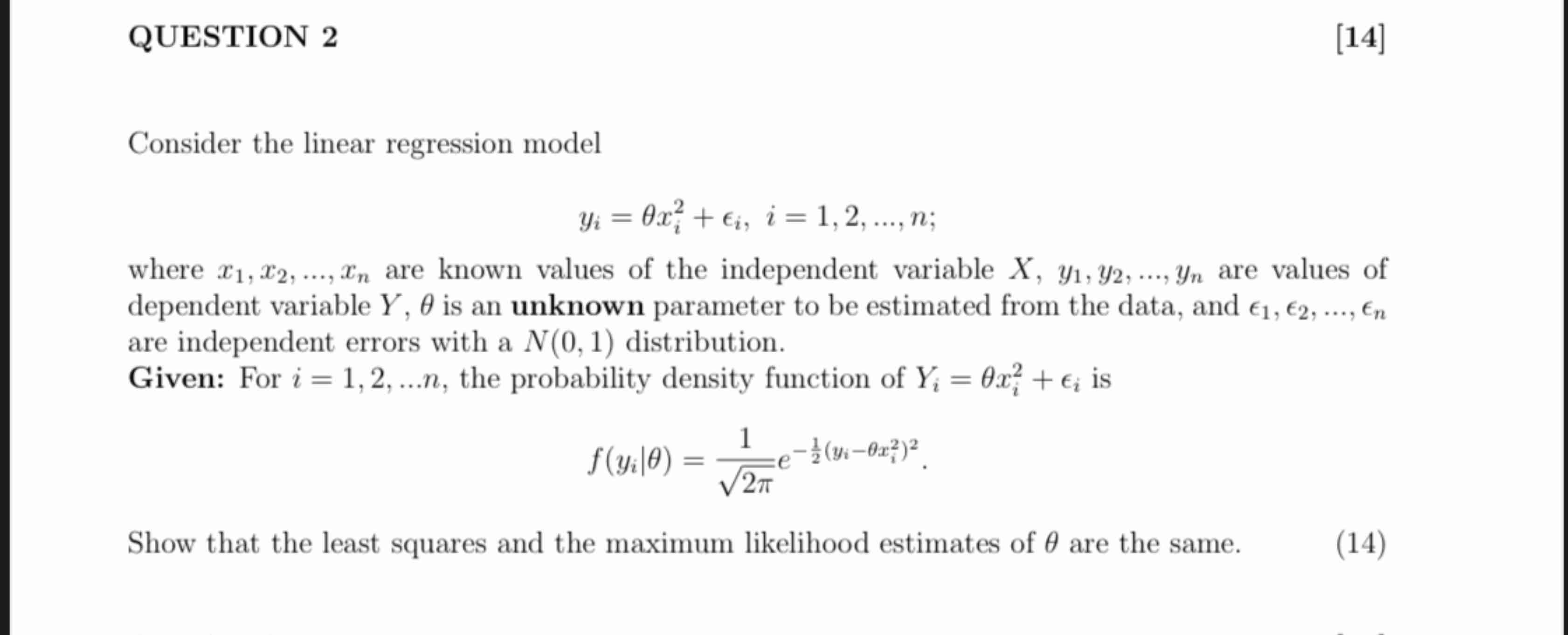 Solved Hello, please help with the following question. | Chegg.com