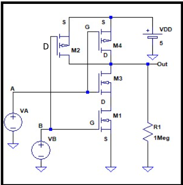 Solved need help describing the following circuit with | Chegg.com