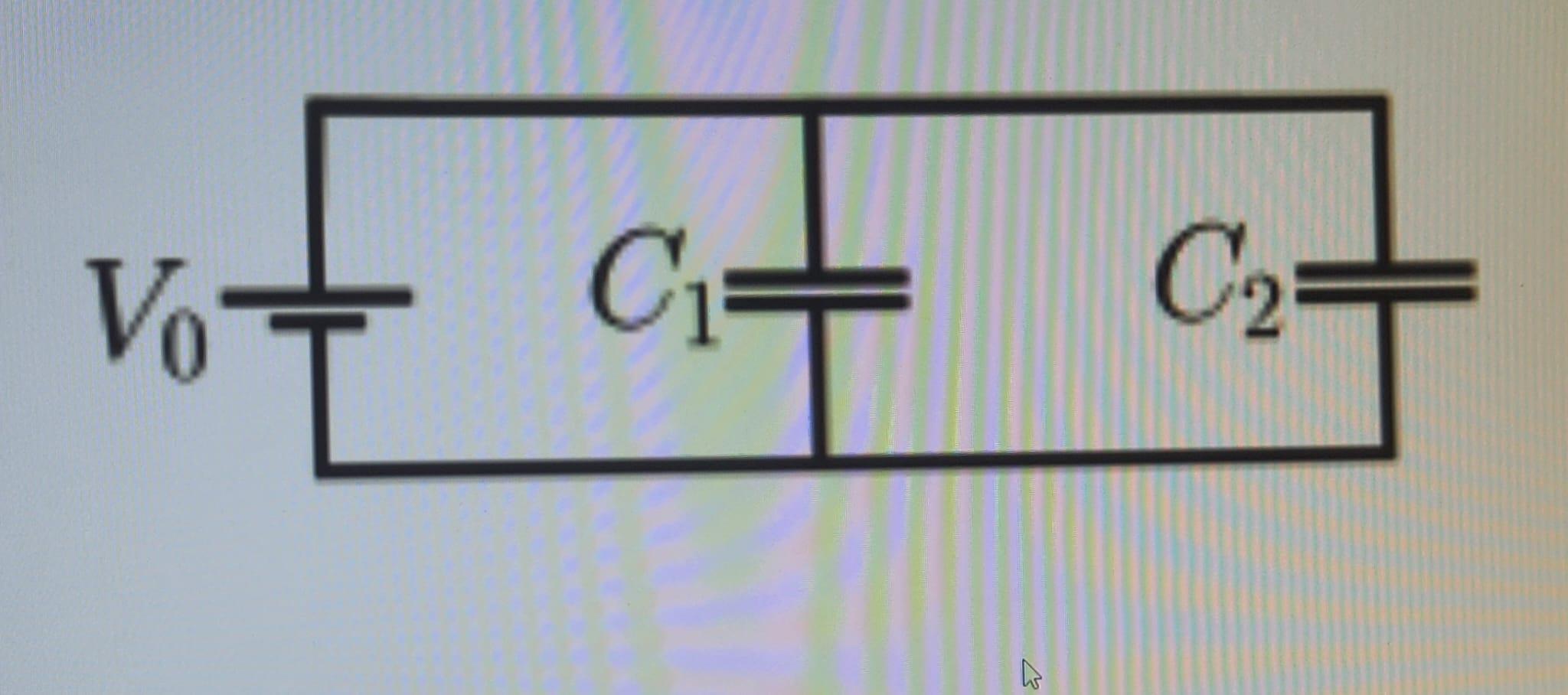 Solved Capacitors C1 And C2 Are Connected, As Shown, With, 46% OFF Solved Capacitors C1 And C2 Are Connected, As Shown, With, 46% OFF