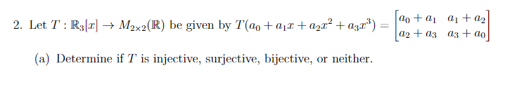 Solved 1. Let V and W be finite dimensional vector spaces. | Chegg.com