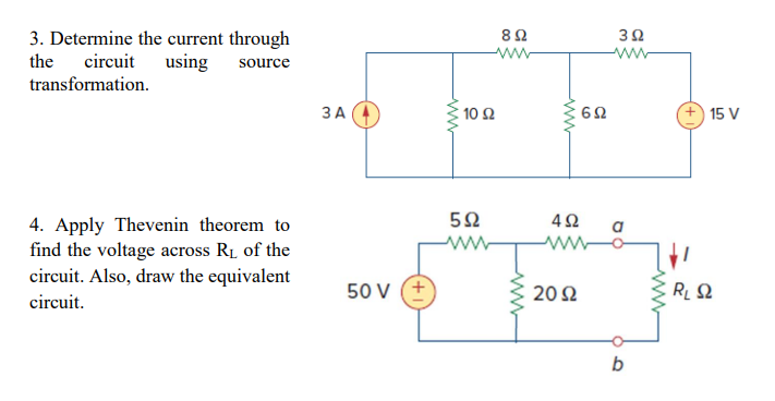 Solved 322 3. Determine the current through the circuit | Chegg.com