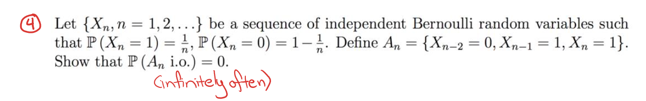 Solved @ Let {Xn,n = 1, 2, ...} be a sequence of independent | Chegg.com