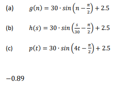 Radius is 30 feet These are the answers I just need | Chegg.com