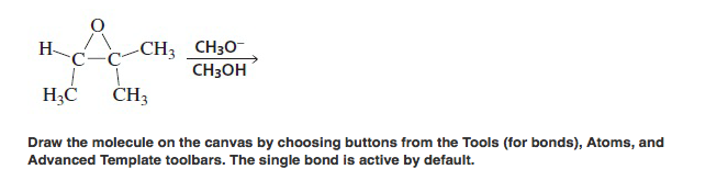 Solved CH30 CH3OH °C-C-CH, H3C CH3 Draw the molecule on the | Chegg.com