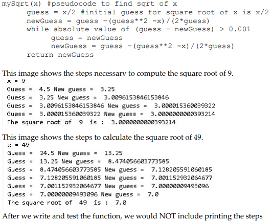 Solved Using a method called Newton’s method, it is possible | Chegg.com