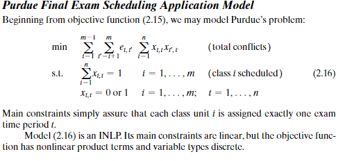 Solved Deterministic Optimization Models in Operations | Chegg.com