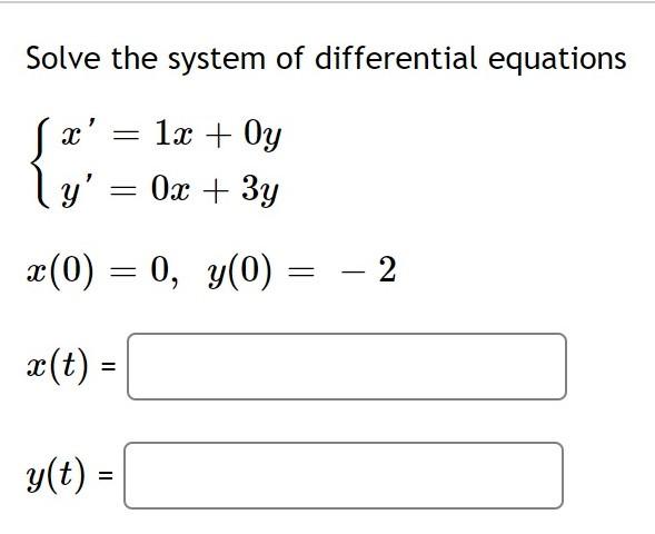 Solved (Applications of 2nd Order Differential Equations) | Chegg.com