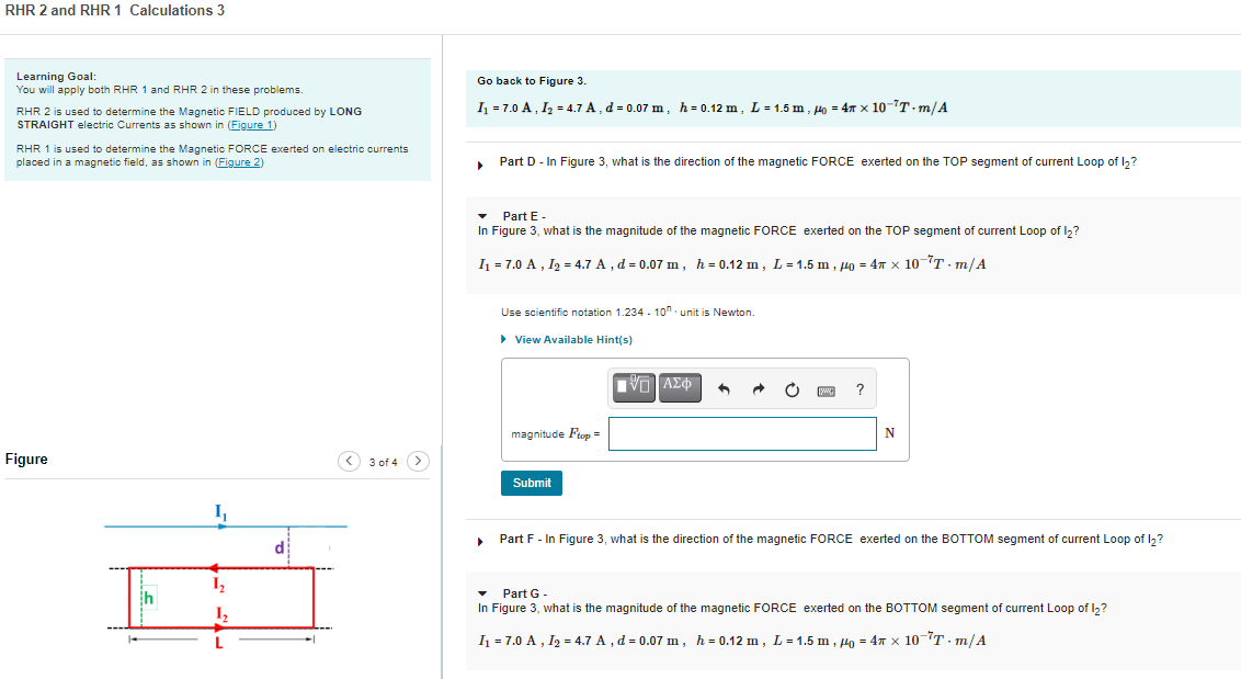 Solved RHR2 and RHR 1 Calculations 3 8 of 9 u Review | Chegg.com