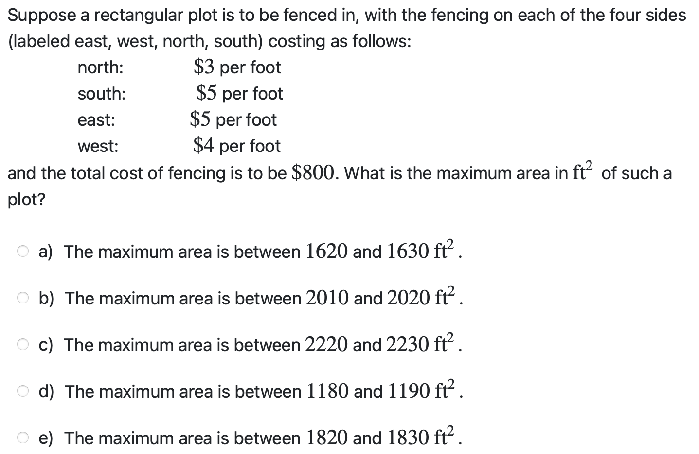 Solved Suppose a rectangular plot is to be fenced in, with | Chegg.com
