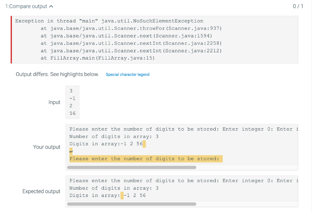 Solved 12.13 Fill an Array - Lab With your partner, | Chegg.com