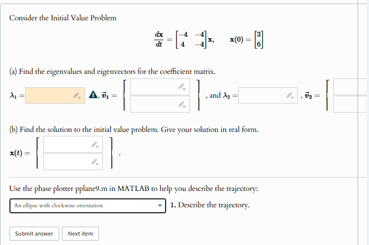 Solved Consider the Initial Value | Chegg.com
