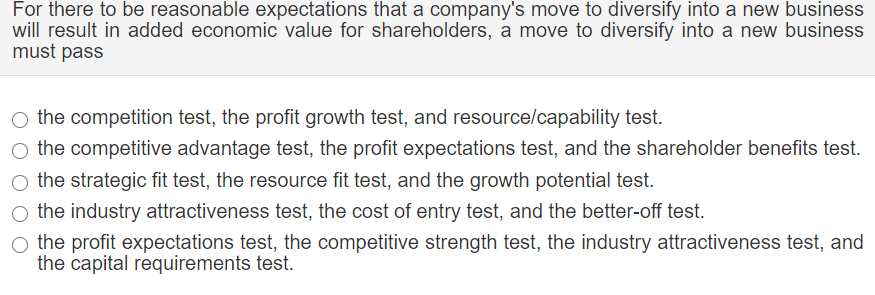 Solved For there to be reasonable expectations that a | Chegg.com