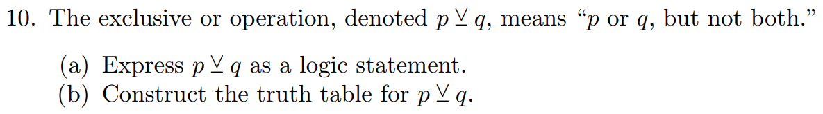 Solved This is discrete mathematics. The section is on | Chegg.com