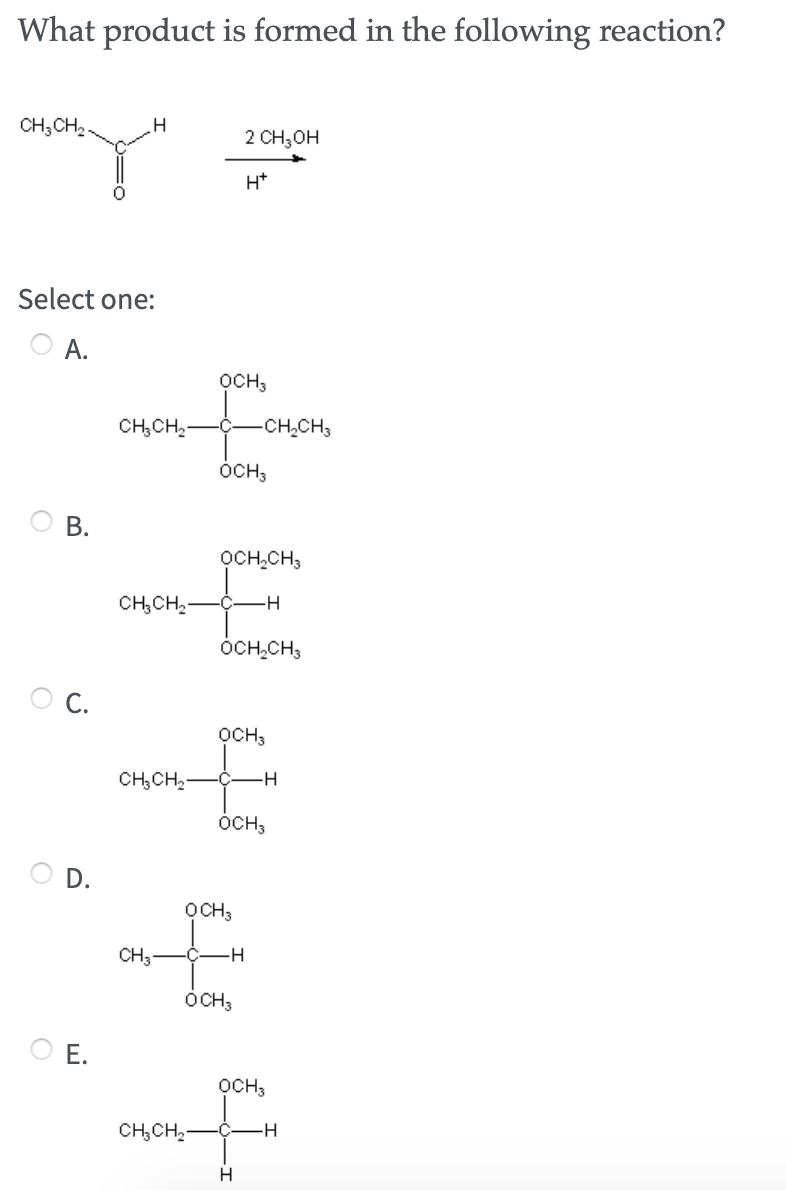 Solved What is the name of the following compound? IZ OA. | Chegg.com