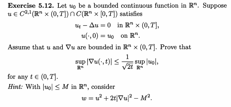 Solved Exercise 5.12. Let wo be a bounded continuous | Chegg.com