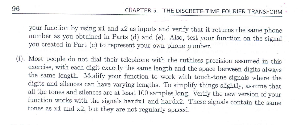 Solved 줌 5.2 Telephone Touch-Tone This exercise will teach | Chegg.com
