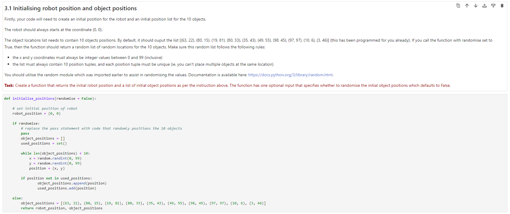 Solved 3.3 Simulate until all objects have been collectedNow | Chegg.com