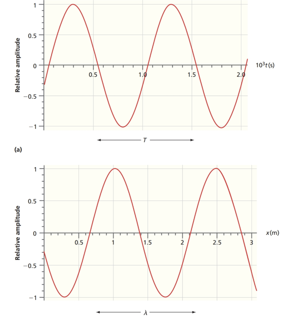 Solved A wave is described by the wave function Yixugt) = A | Chegg.com