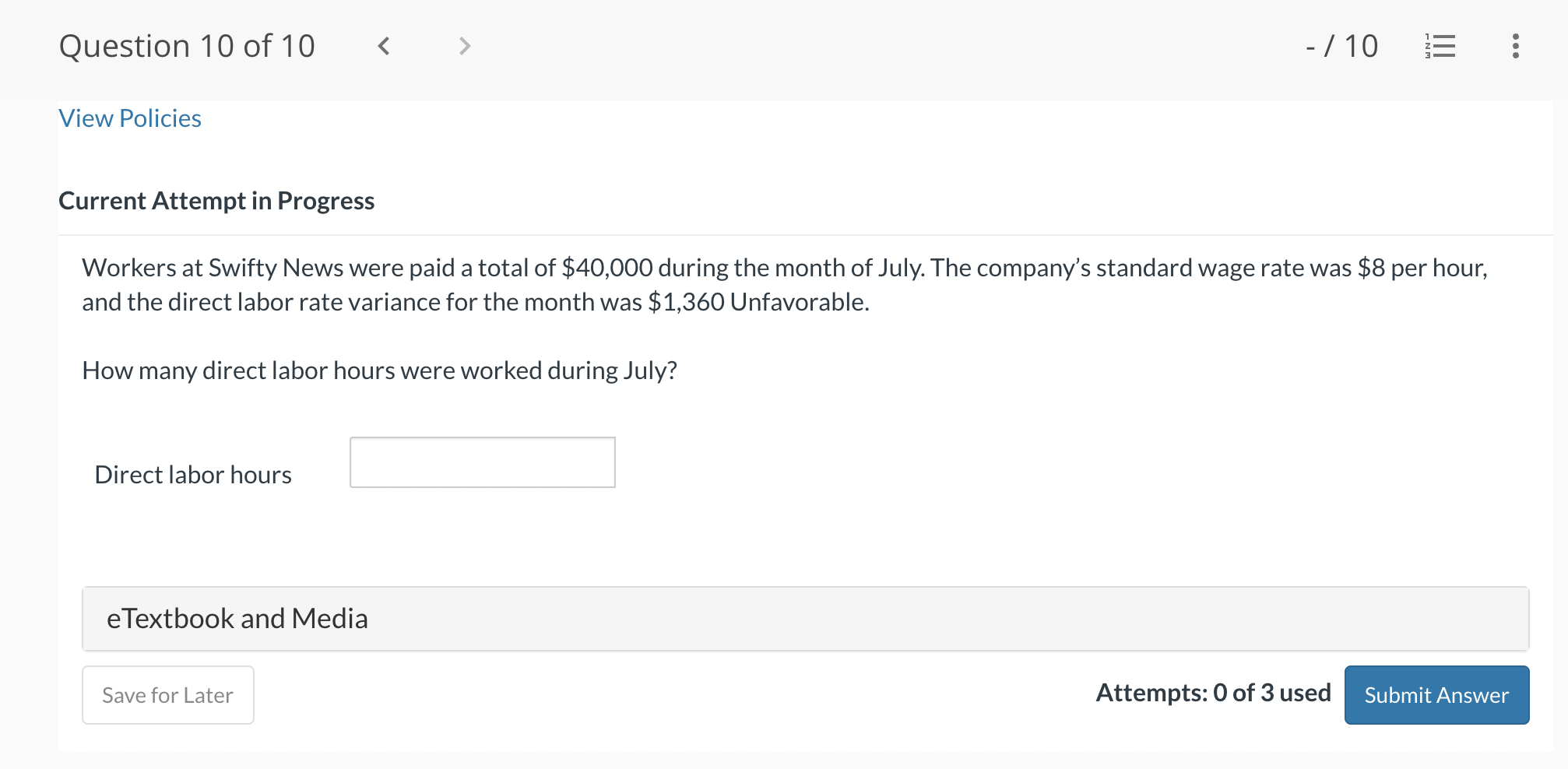 Solved Workers at Swifty News were paid a total of $40,000 | Chegg.com