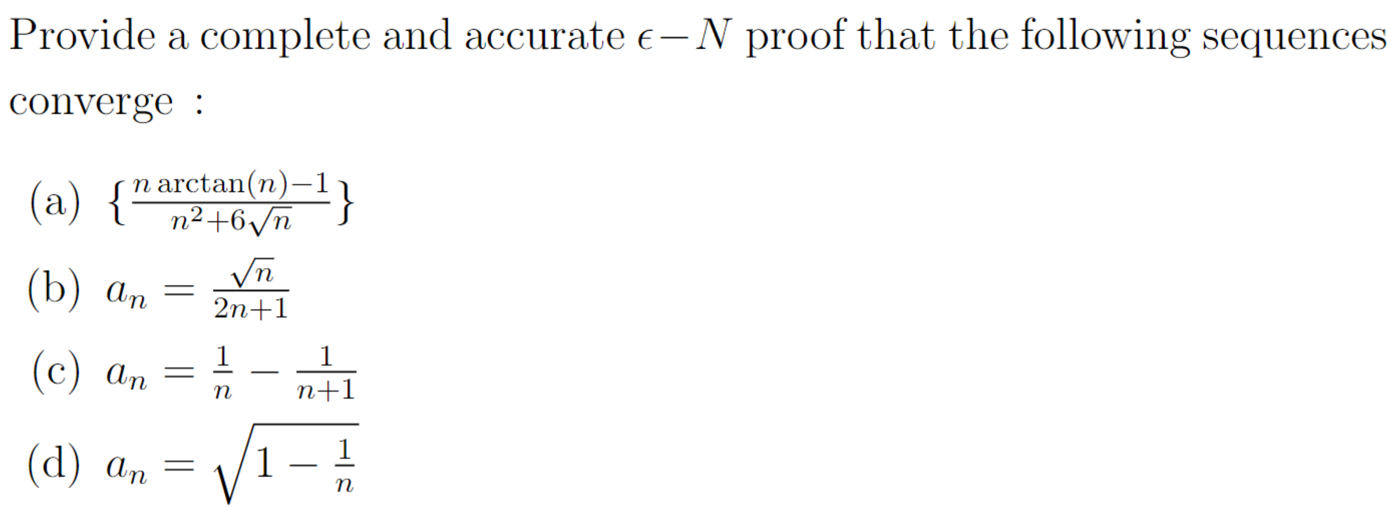 Solved Provide a complete and accurate e-N proof that the | Chegg.com